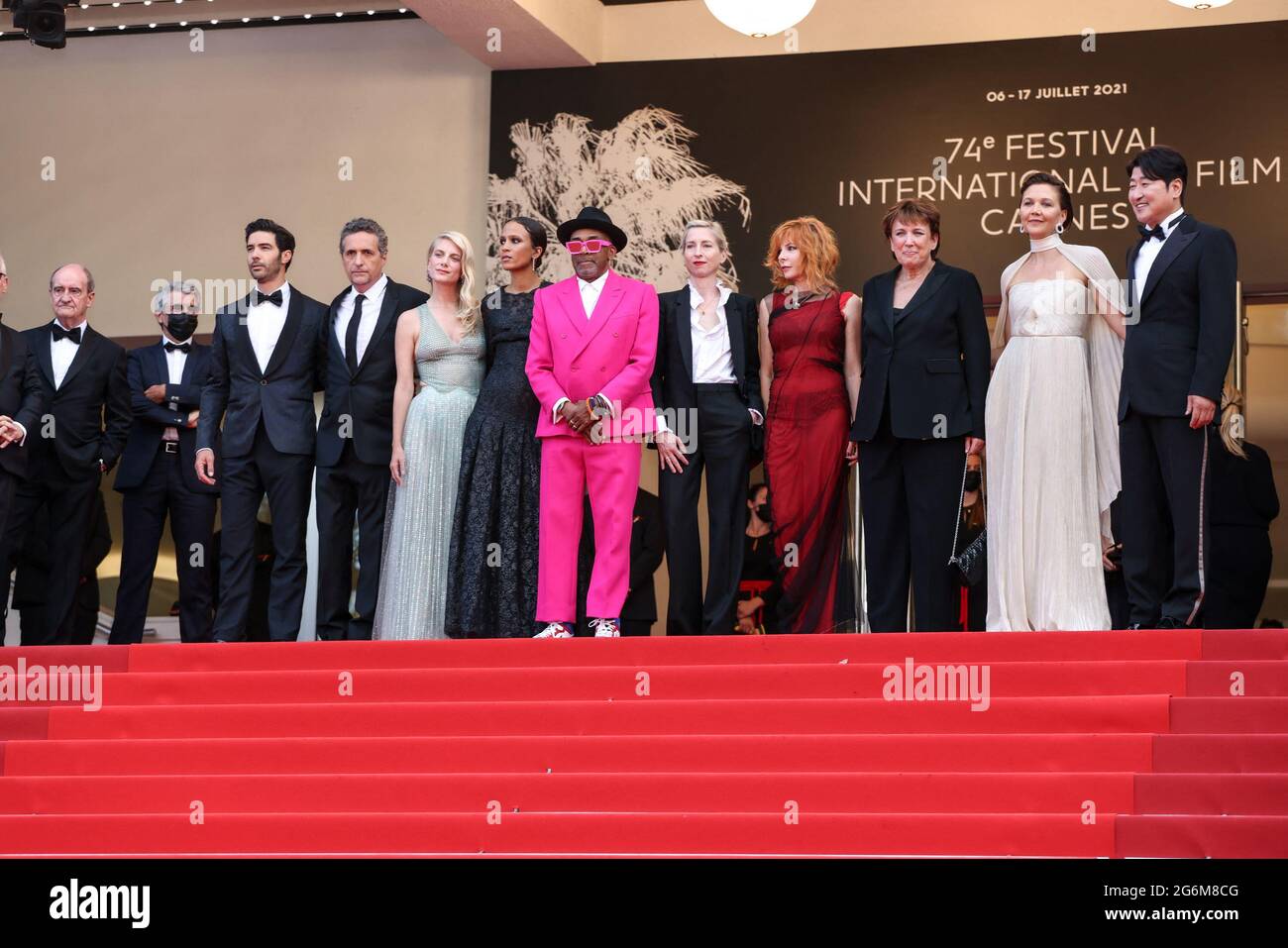 Cannes, France. 06th July, 2021. CANNES - JULY 06: The Jury: Spike Lee ...