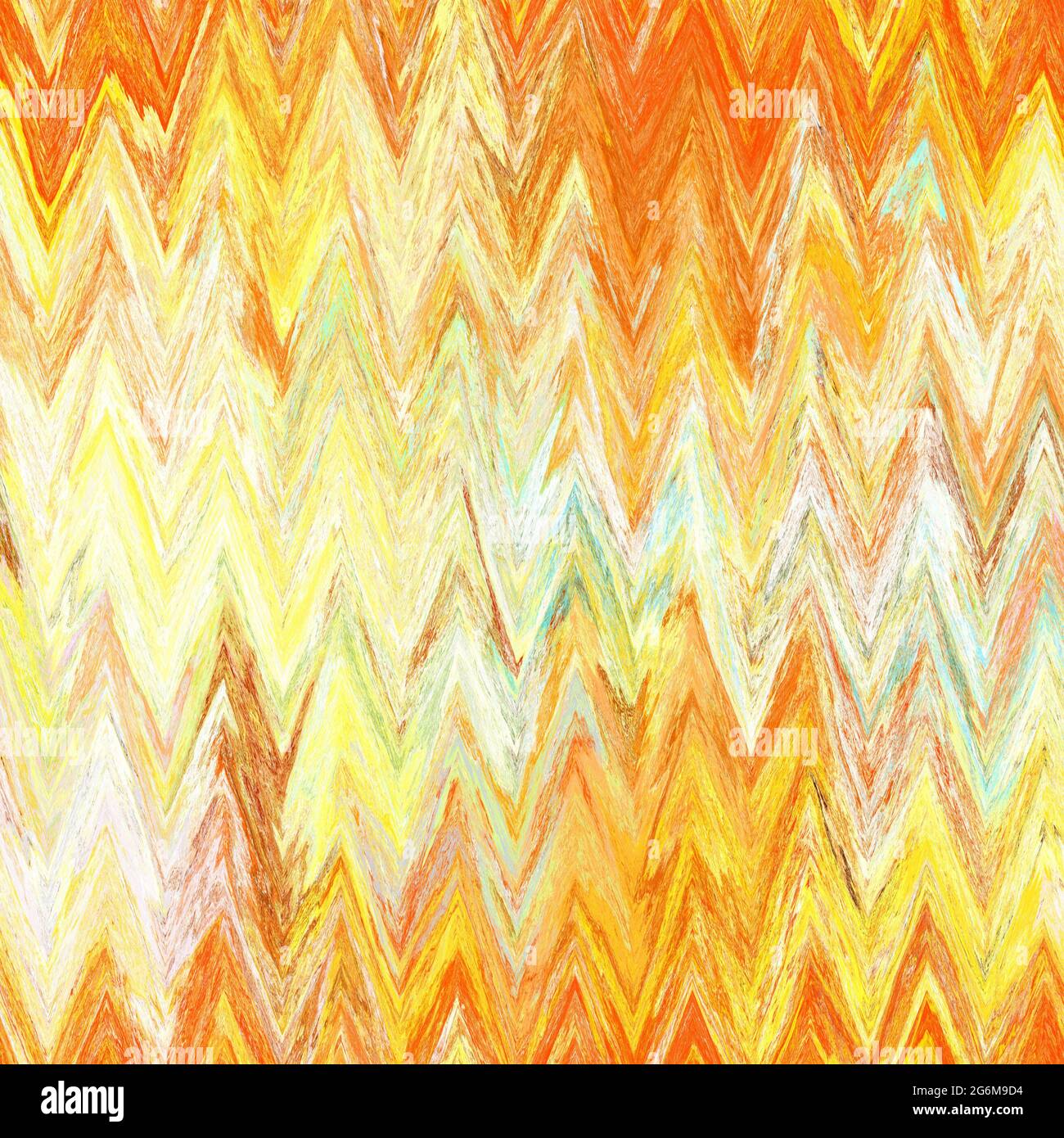 Bright Orange Chevron Background