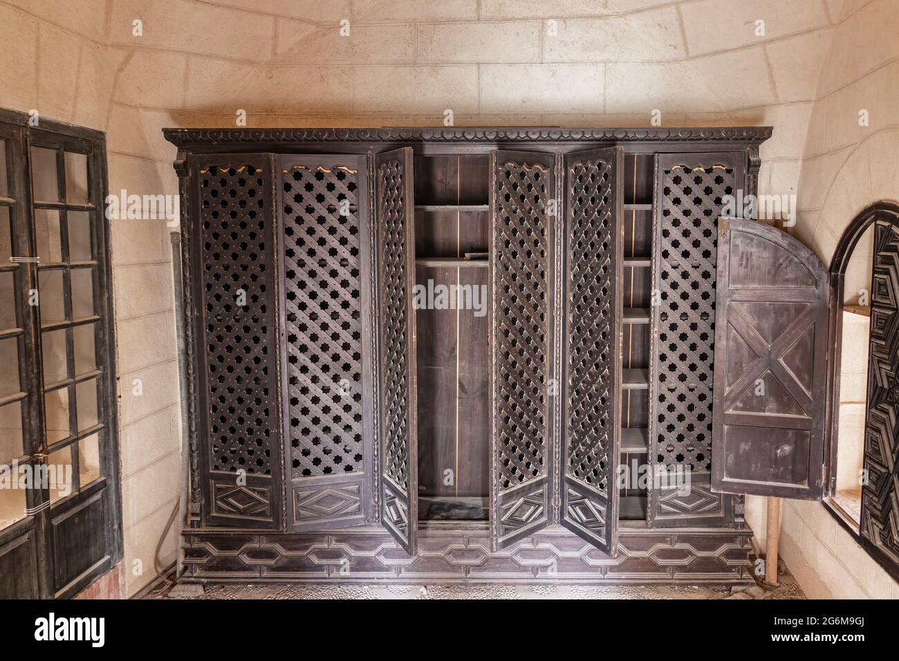 Ancient closet wardrobe hi-res stock photography and images - Alamy