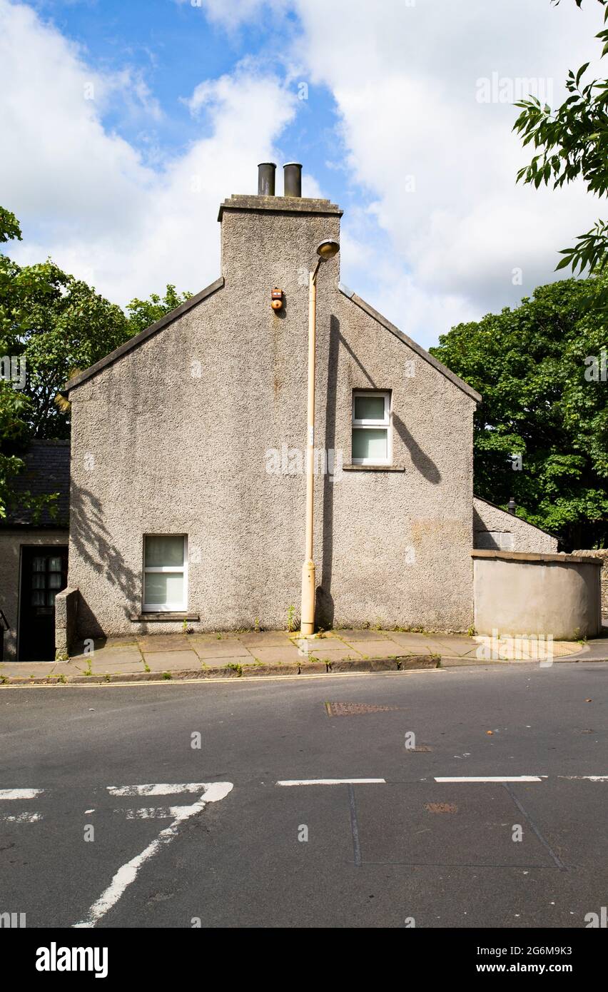The photo shows a typical house in Kirkwall on Orkney Stock Photo - Alamy