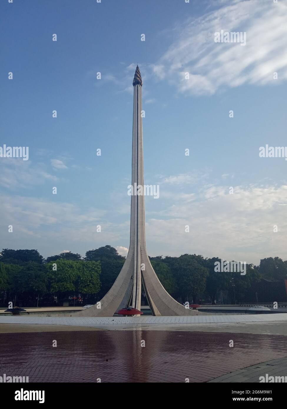 Editorial Photo, 29 March 2021, Indonesia, East Jakarta, Tugu Api Or ...