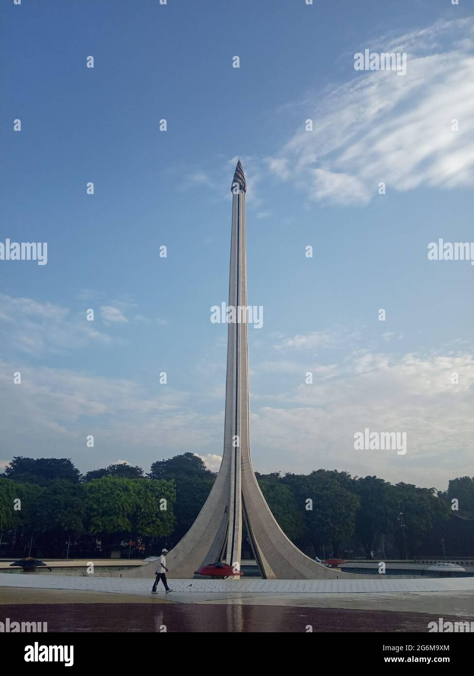 Editorial Photo, 29 March 2021, Indonesia, East Jakarta, Tugu Api Or ...