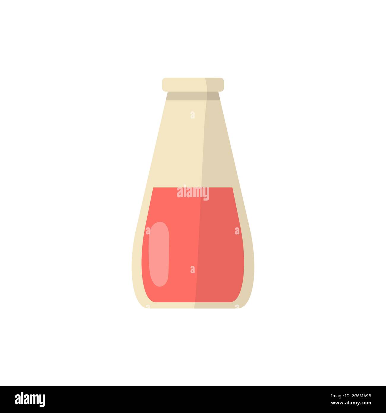 Icon of medical flask Vector illustration Stock Vector Image & Art - Alamy