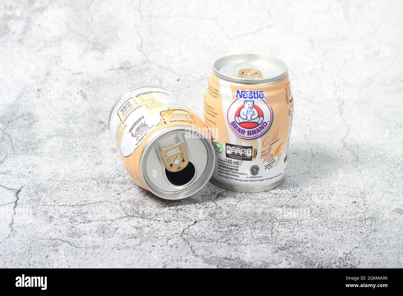 For Editorial Use Only, 05 July2021, Full and Empty Bear Brand ...