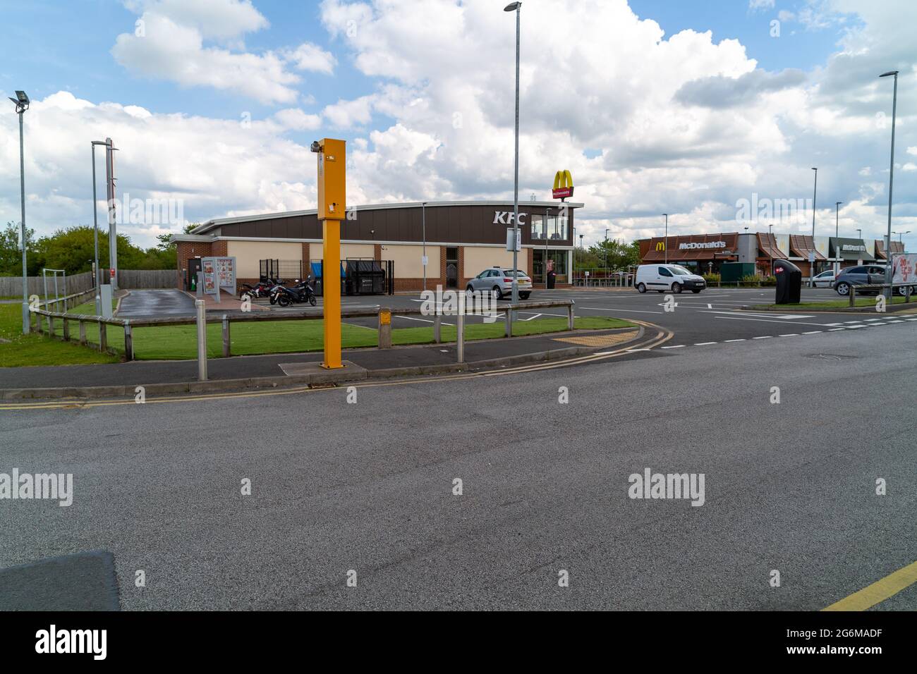 KFC Duckmanton Derbyshire UK Stock Photo - Alamy