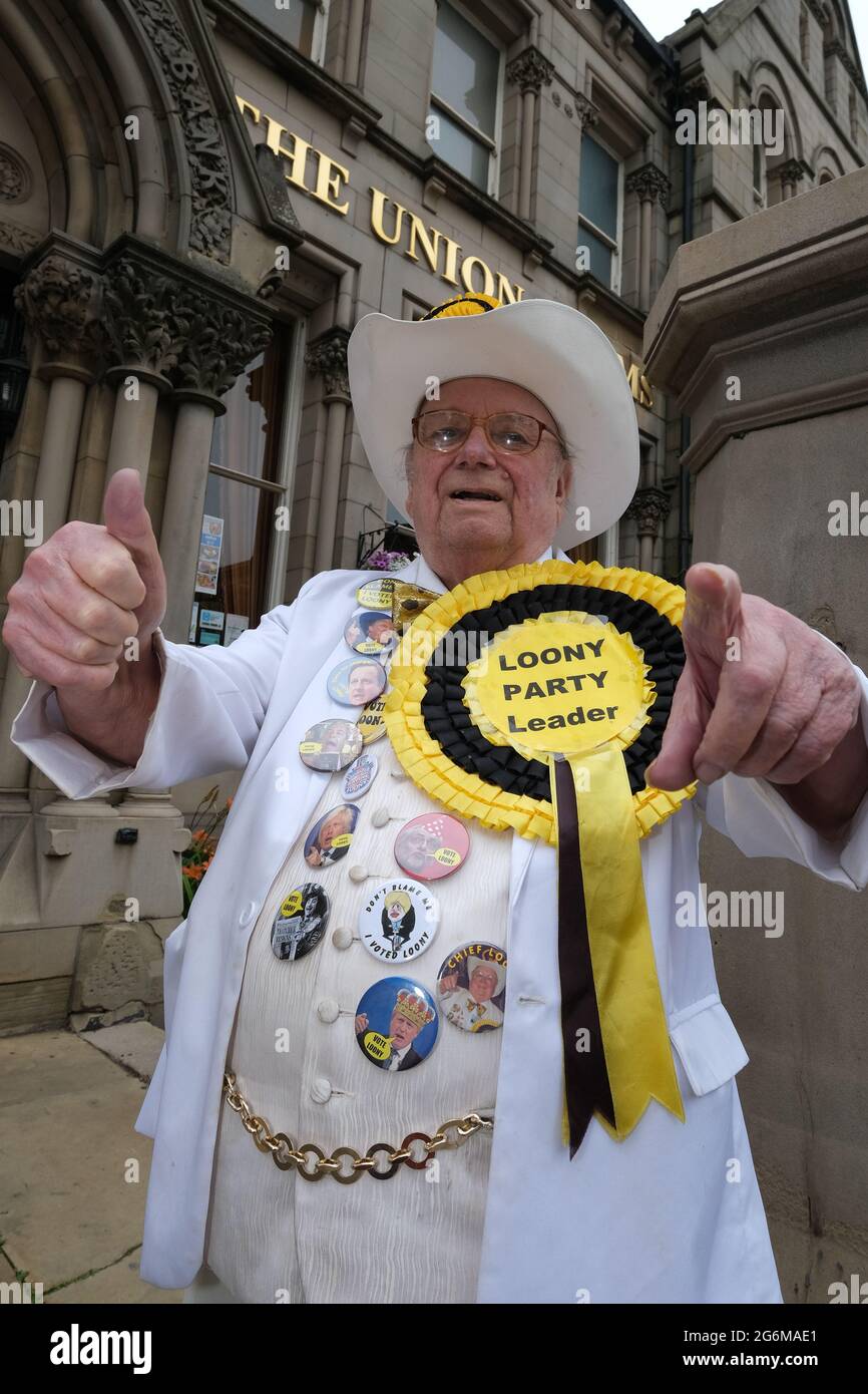Monster raving Loony Party Leader Alan 'Laud' Hope in residence at The ...