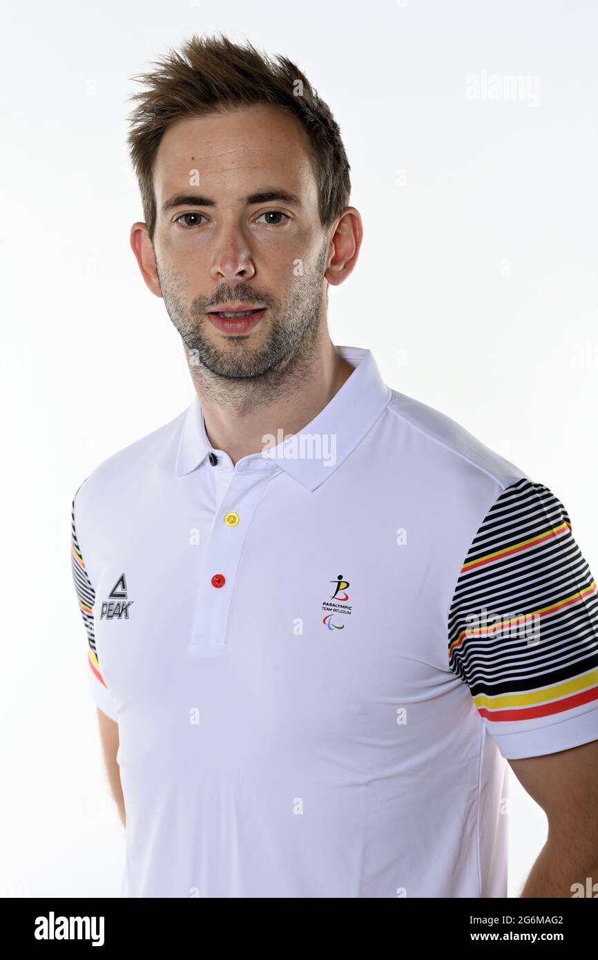 Carlo Agnello pictured during a photoshoot for the Belgian Olympic ...