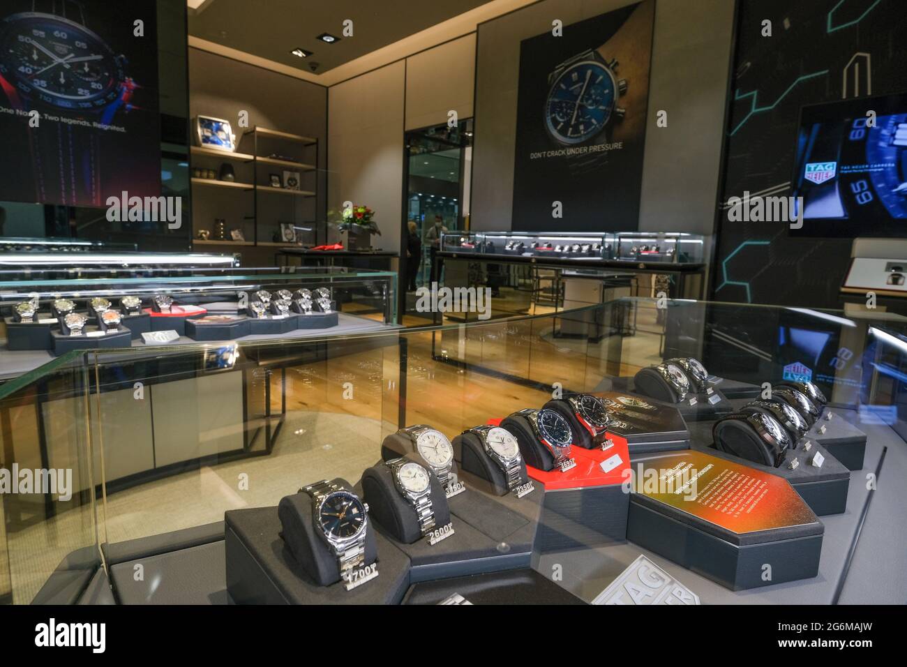 Tag Heuer shop in Metro Centre Gateshead Stock Photo - Alamy