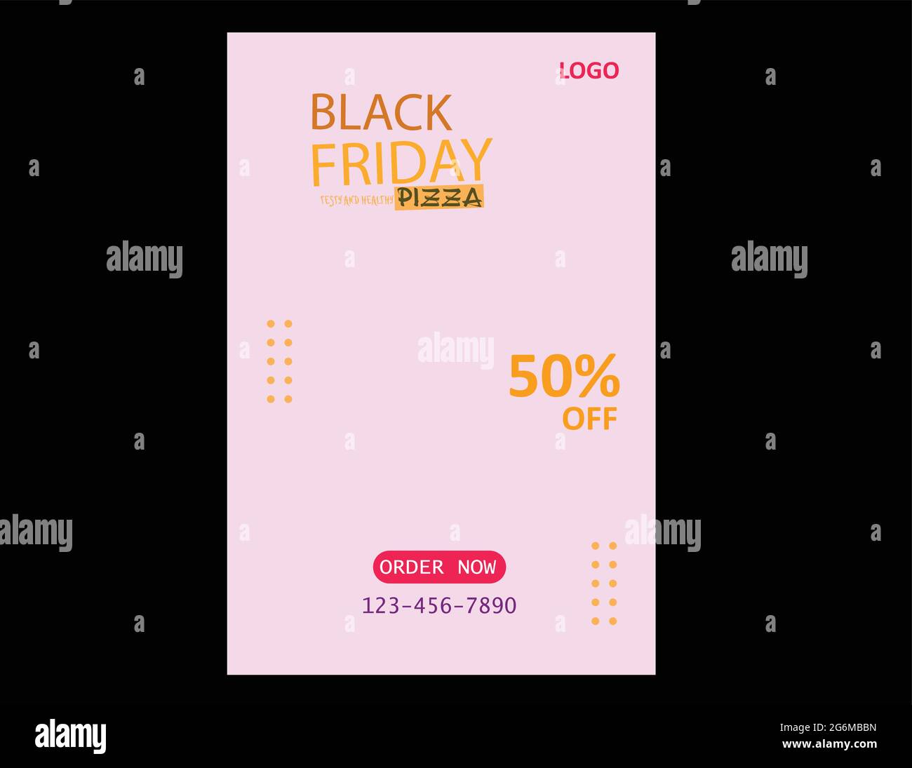 Friday food sale Stock Vector Images - Alamy