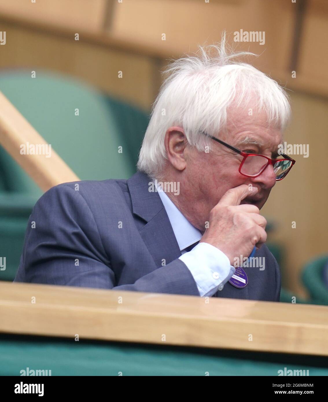 Chancellor of the University of Oxford Chris Patten on day nine of ...