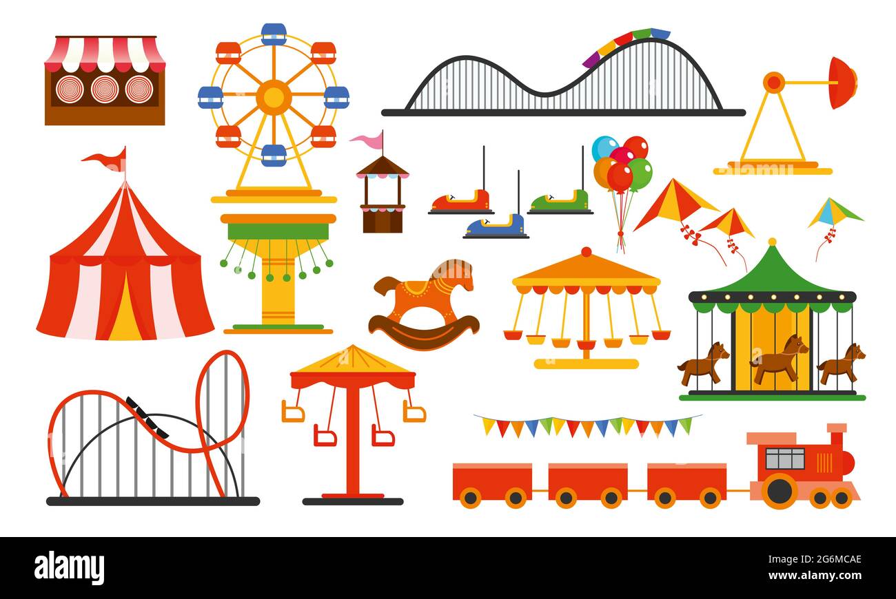 Mondial Fairground Rides Clipart