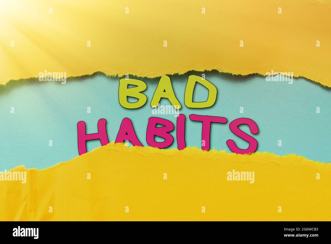 Conceptual caption Bad Habits. Concept meaning the uncontrollable ...