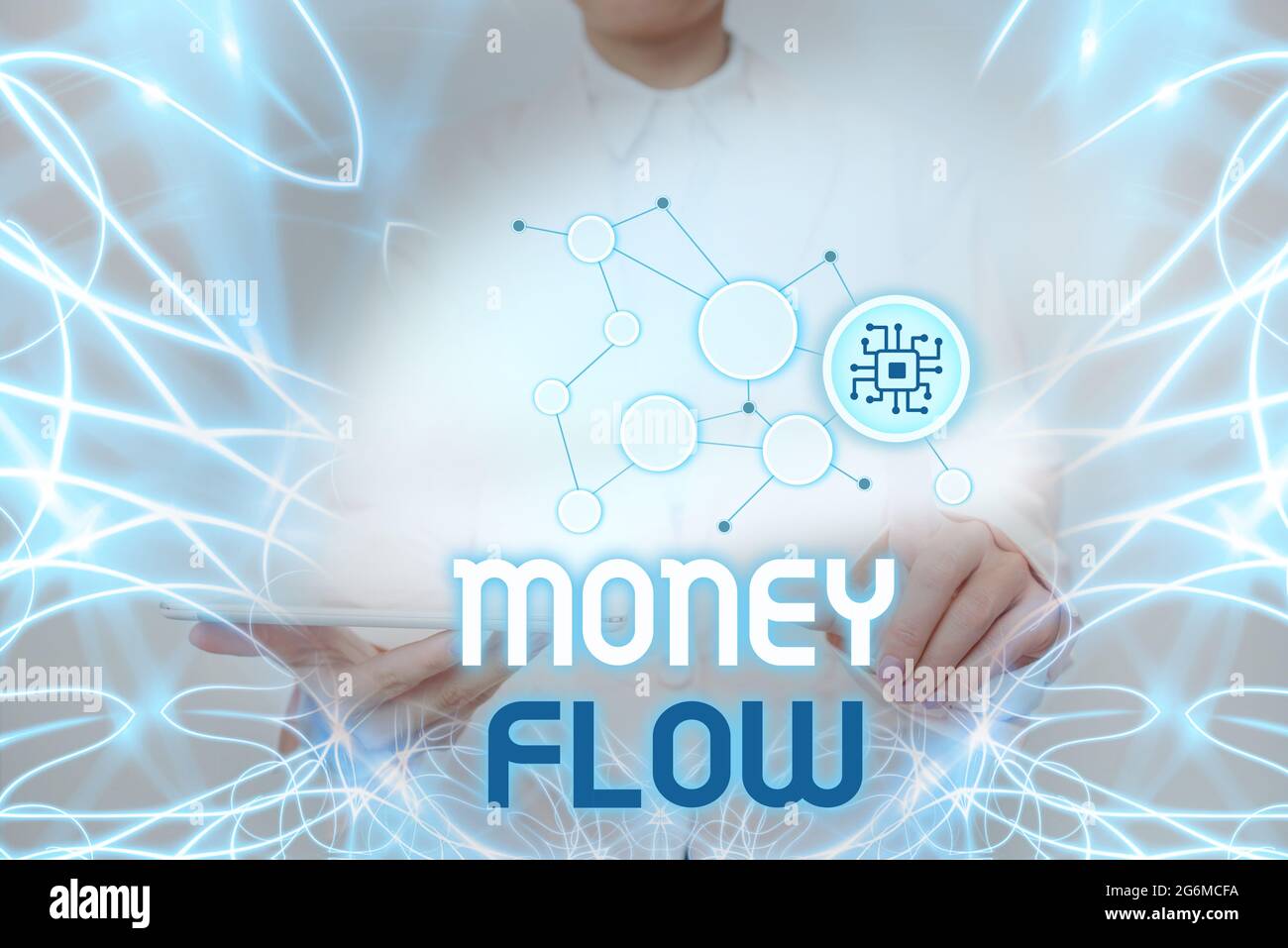Inspiration showing sign Money Flow. Word Written on it is an indicator ...