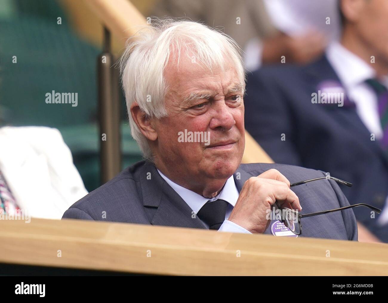Chancellor of the University of Oxford Chris Patten on day nine of ...