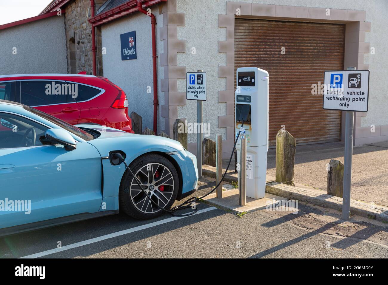 Charge Place Scotland, Anstruther Stock Photo - Alamy