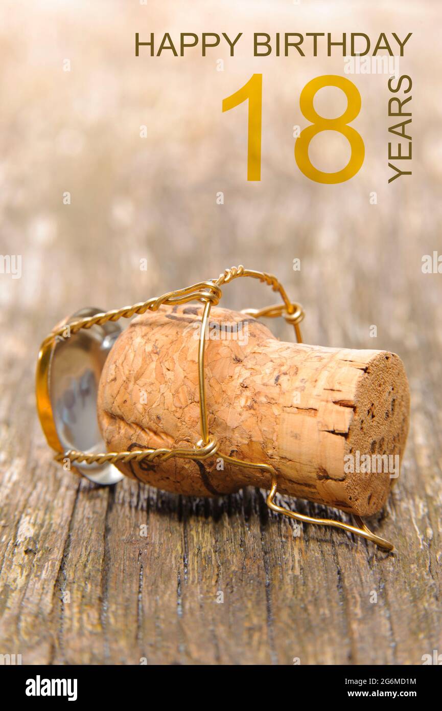 Happy 18th birthday hi-res stock photography and images - Alamy