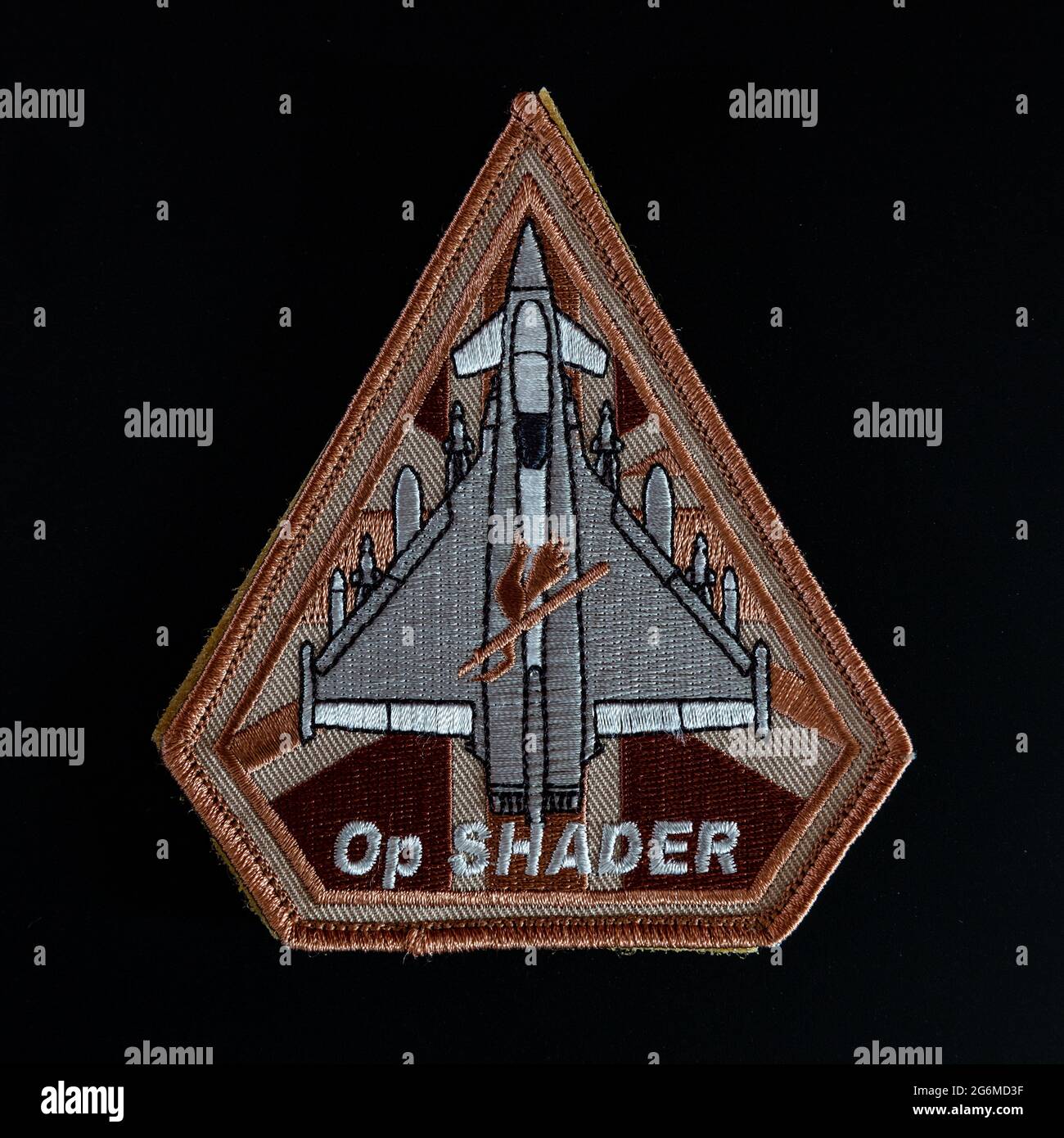 No.6 Squadron Op Shader Patch Stock Photo - Alamy