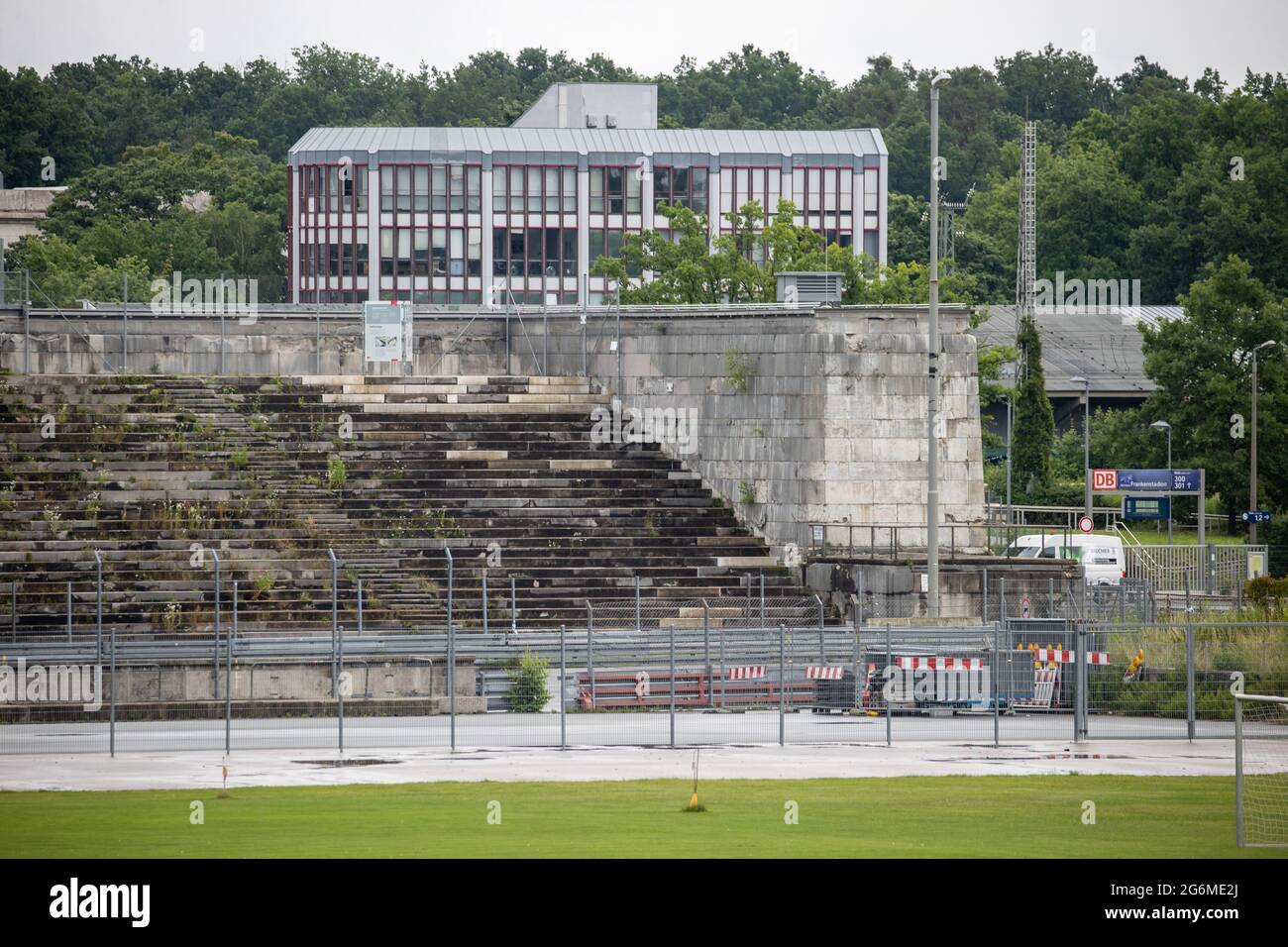 Nuremberg, Germany. 07th July, 2021. View from the southwestern rampart ...