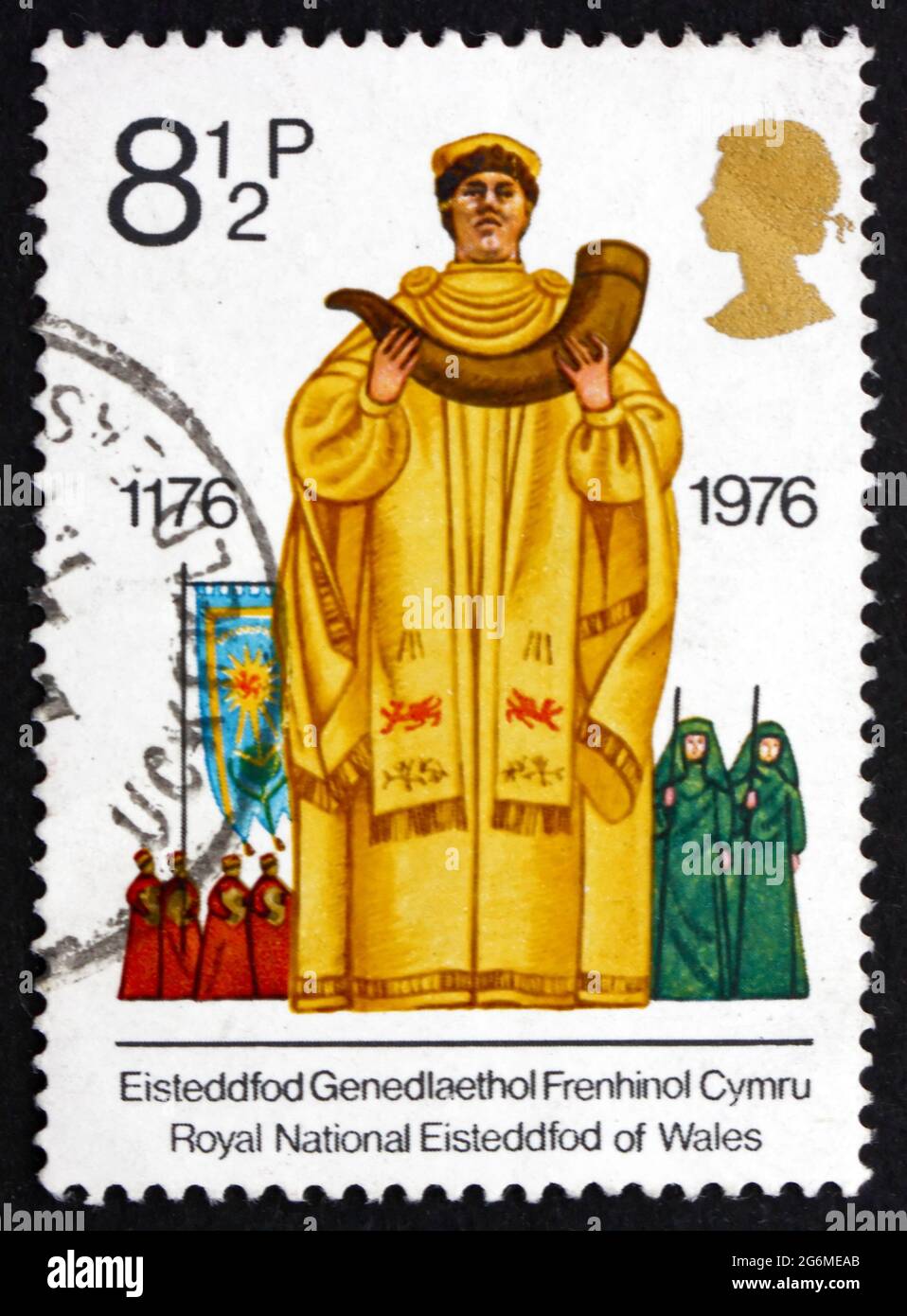 GREAT BRITAIN - CIRCA 1976: a stamp printed in the Great Britain shows ...