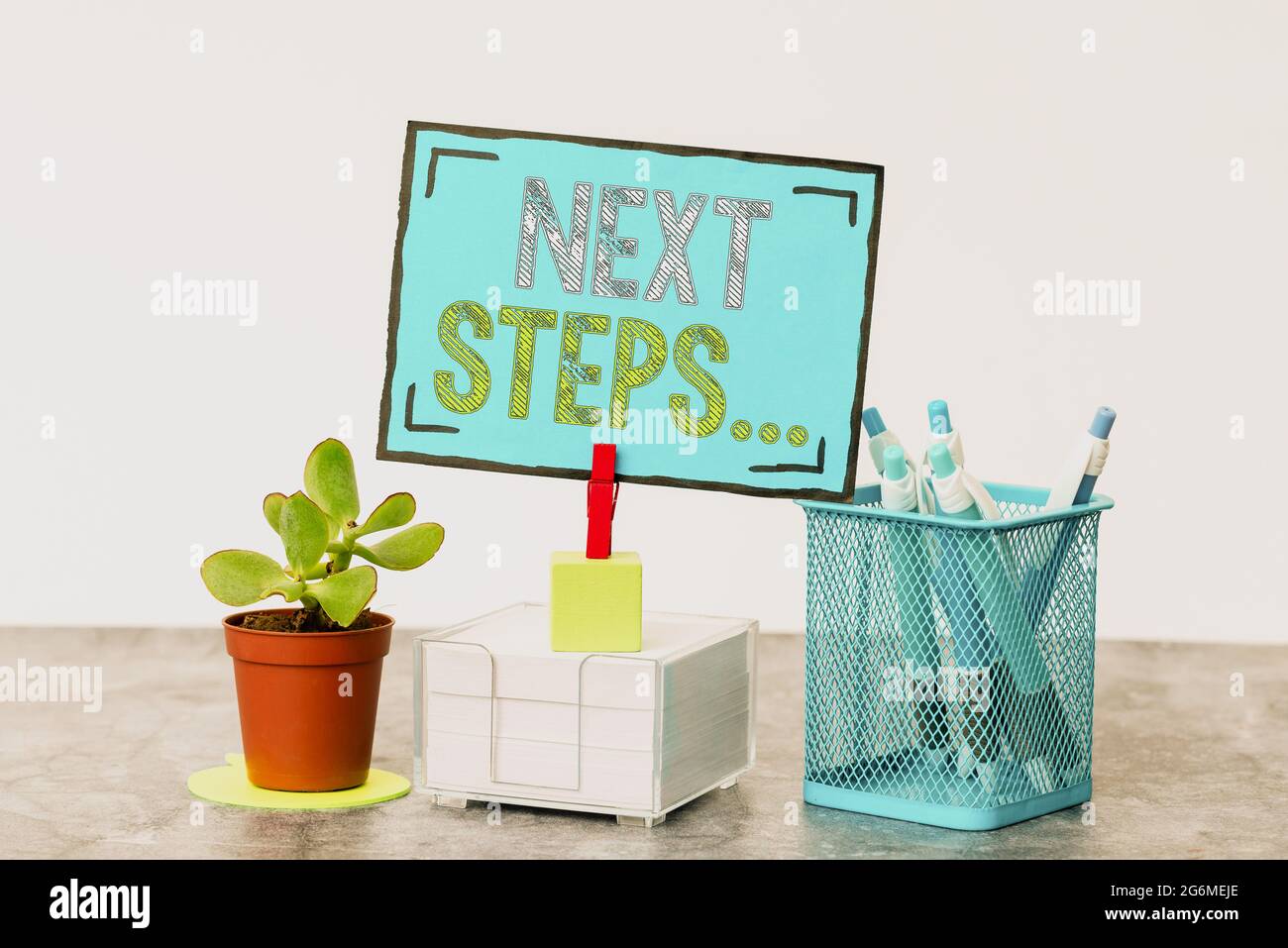 Conceptual display Next Steps. Concept meaning something you do after ...