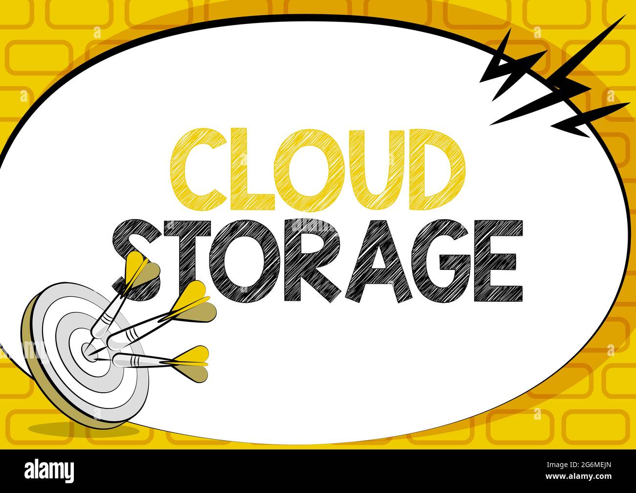 Mobility presenting message hitting target concept hi-res stock photography and images - Alamy