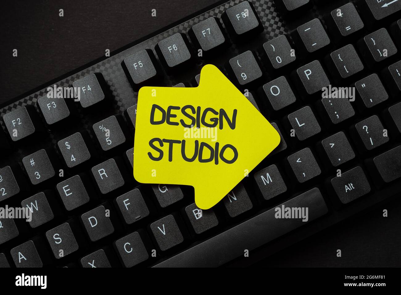 Conceptual display Design Studio. Business overview work environment ...