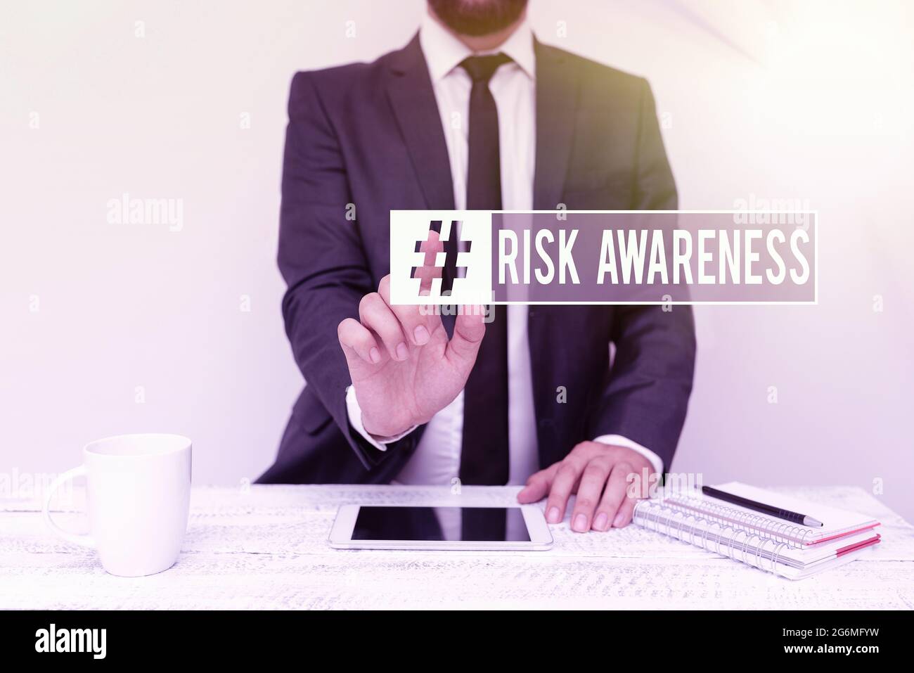 Conceptual caption Risk Awareness. Conceptual photo recognizing factors ...