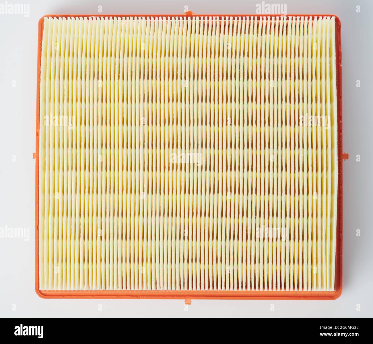Engine car air filter square shape isolated on studio background Stock ...