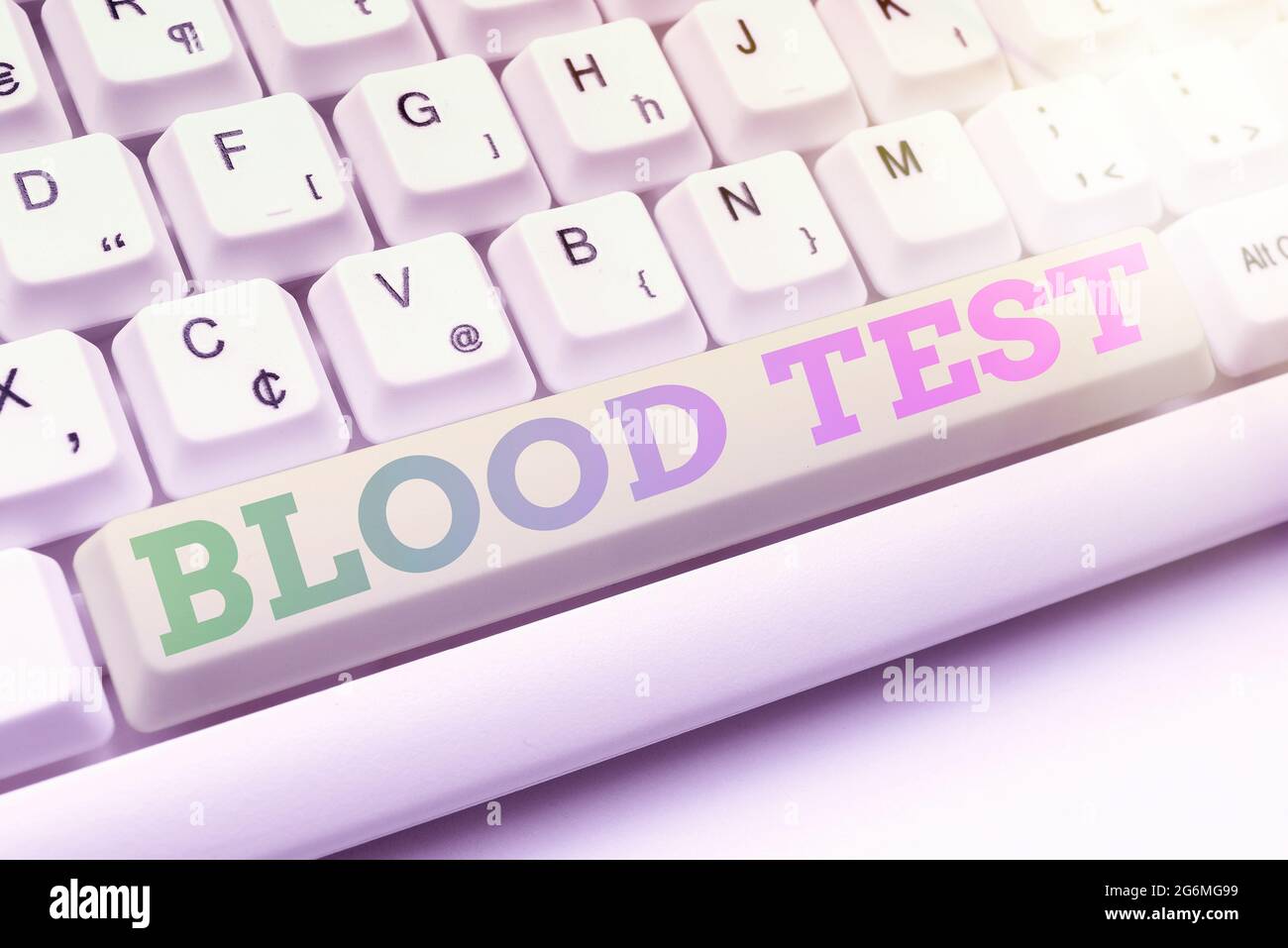 Writing displaying text Blood Test. Business showcase Extracted blood ...