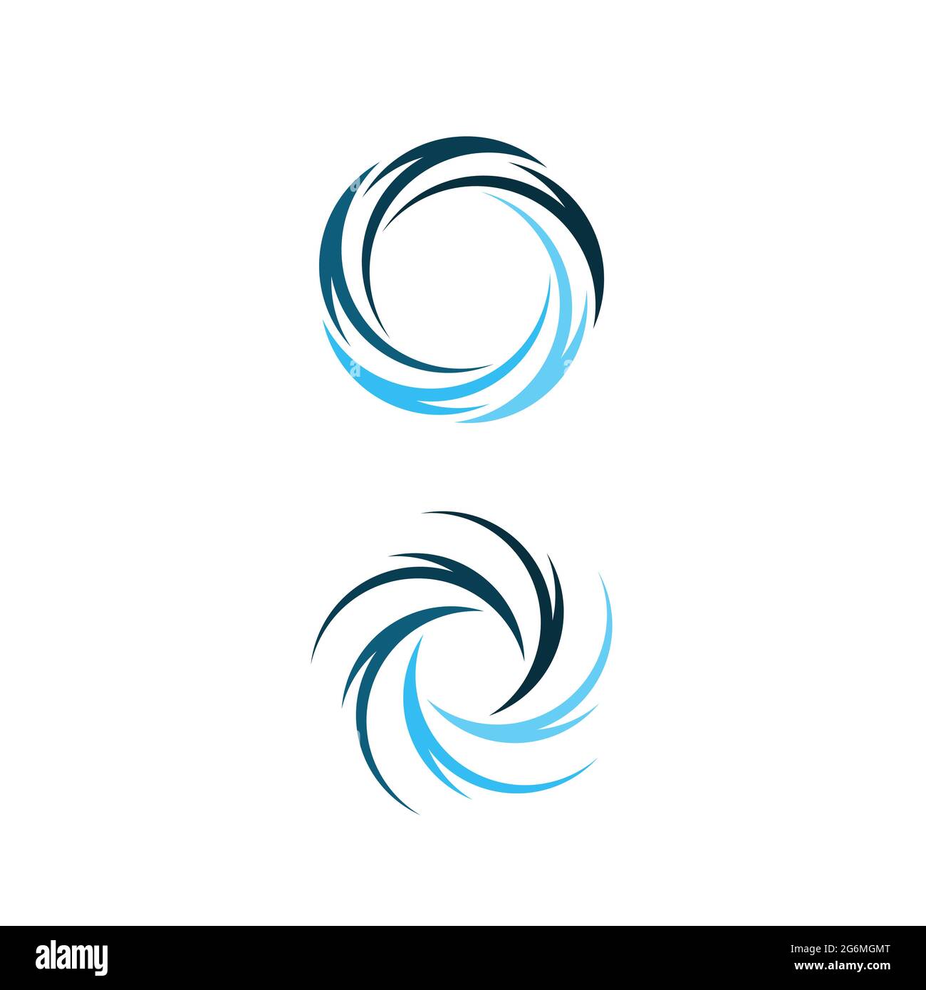 vortex vector illustration icon Template design Stock Vector Image ...