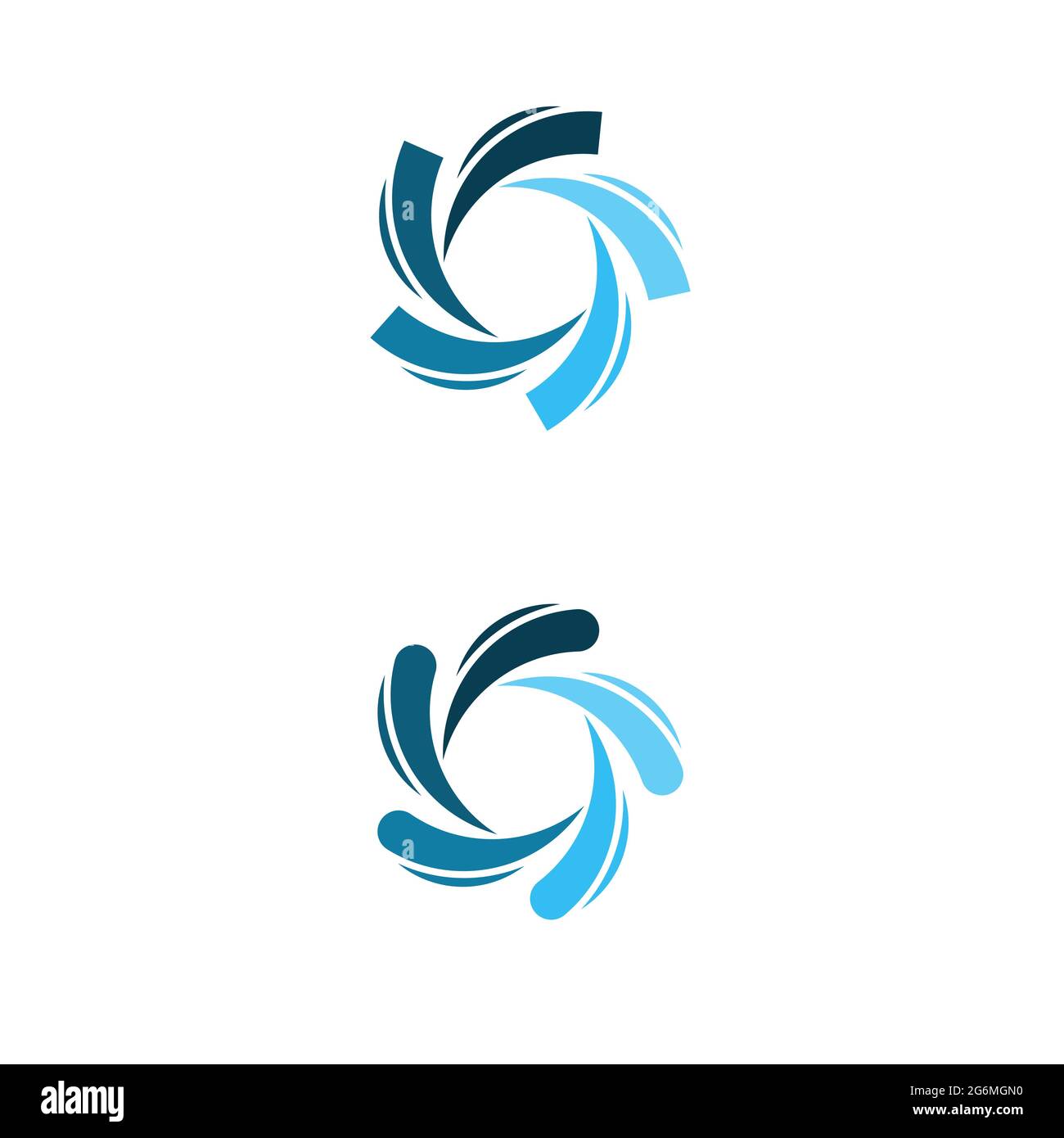 vortex vector illustration icon Template design Stock Vector Image ...