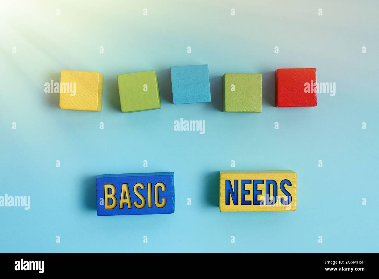 Text sign showing Basic Needs. Business concept necessary to sustain ...