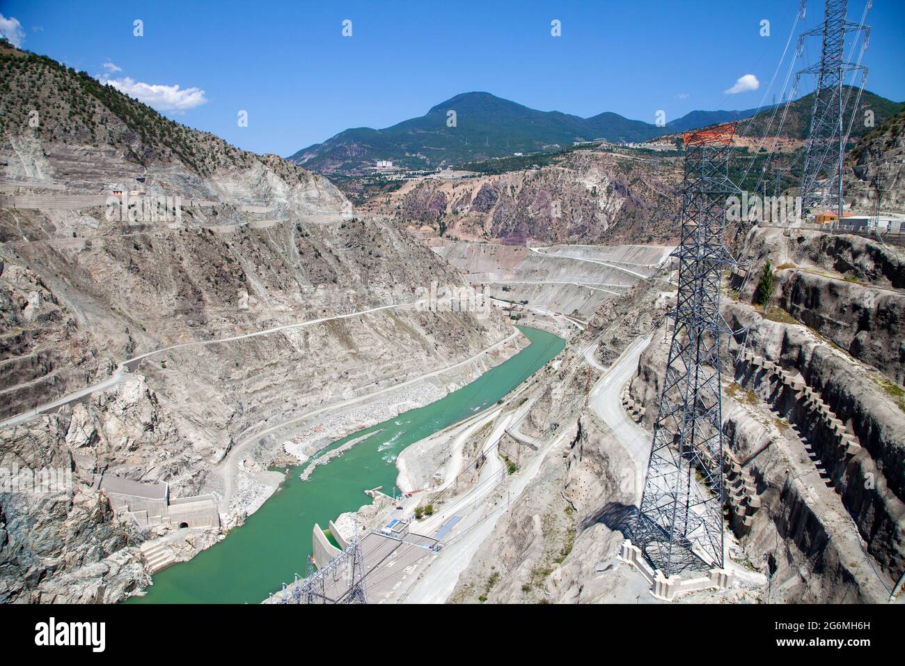 Hydro power plant turkey hi-res stock photography and images - Alamy