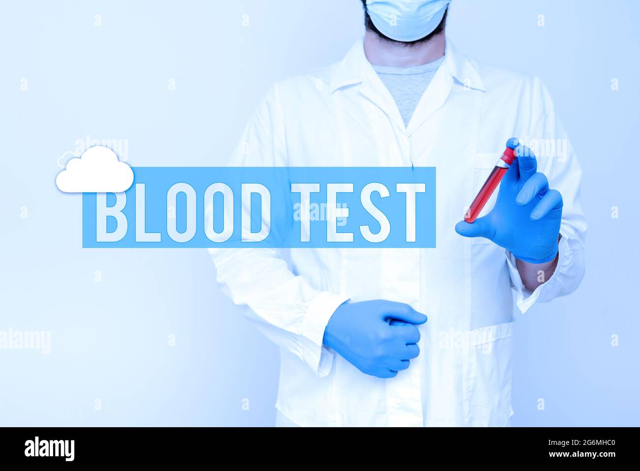 Writing displaying text Blood Test. Internet Concept Extracted blood ...