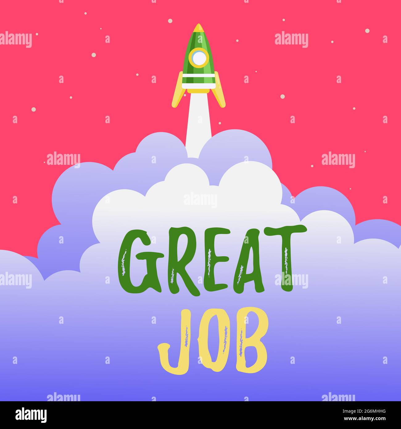 Inspiration showing sign Great Job. Business approach used praising ...