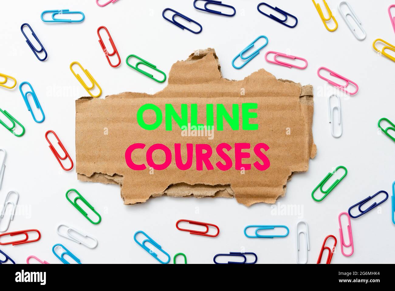 Text caption presenting Online Courses. Business showcase earning an ...