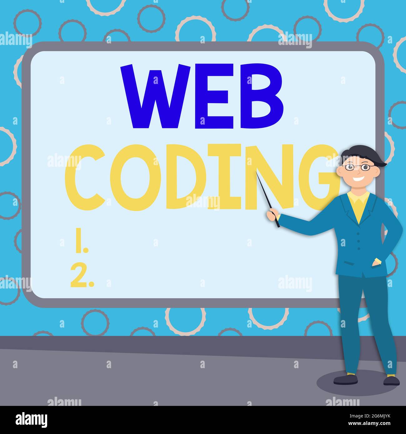 Text showing inspiration Web Coding. Business overview a system of ...