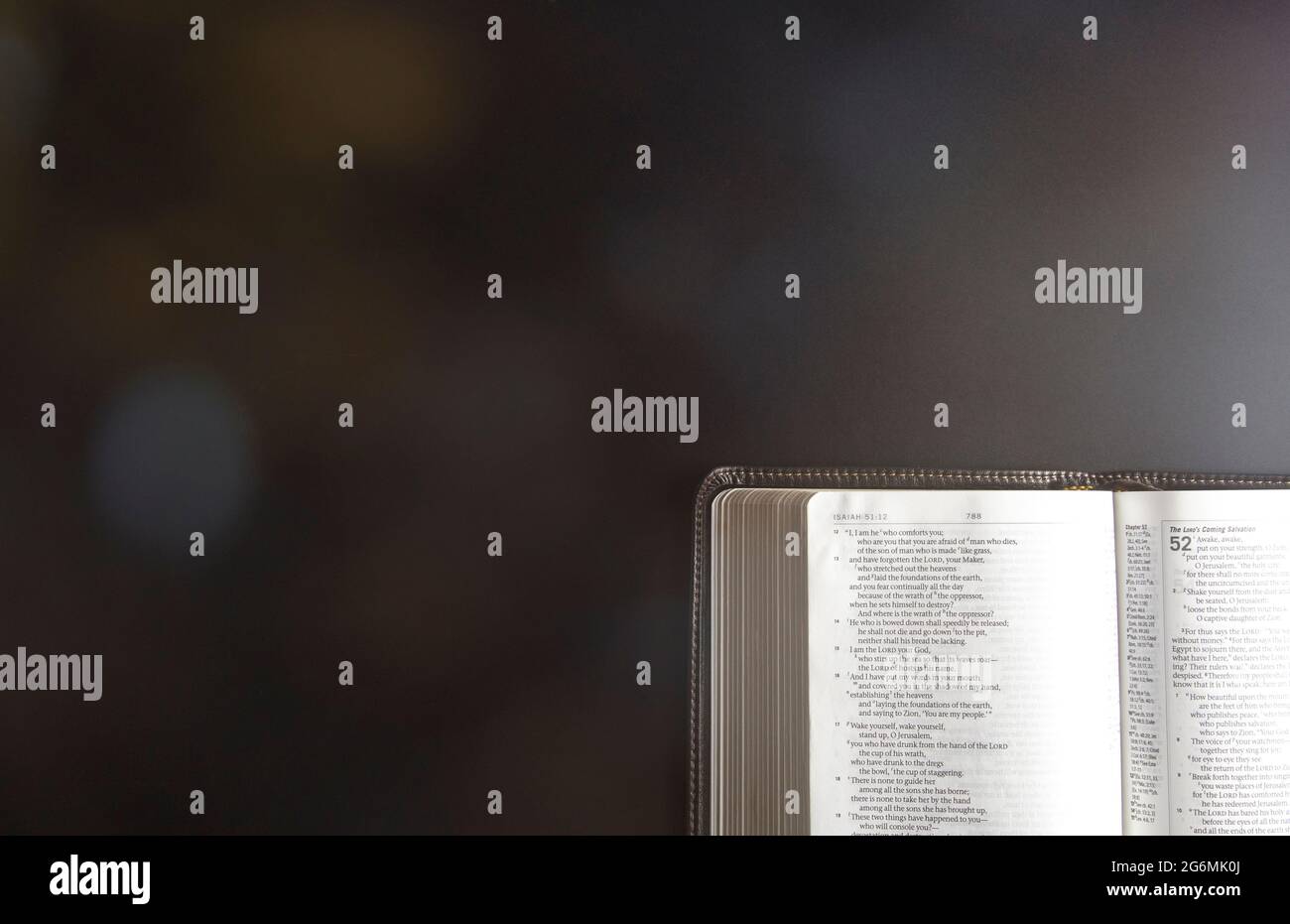 Open bible shining hi-res stock photography and images - Alamy