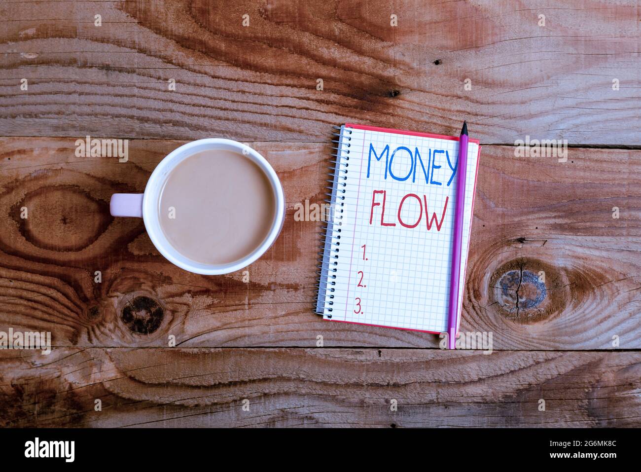Handwriting text Money Flow. Business approach it is an indicator of ...