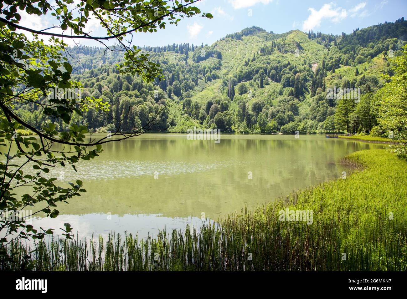 Karagol landscape with cloudy blue sky Stock Photo - Alamy