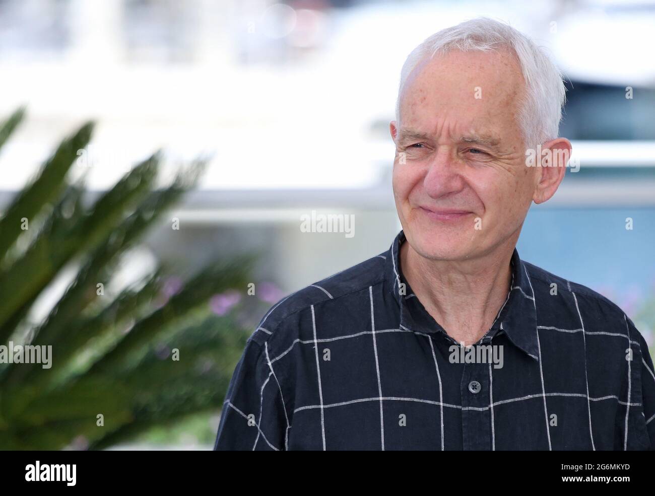 Cannes, France. 07th July, 2021. John Archer arrives at a photocall for ...