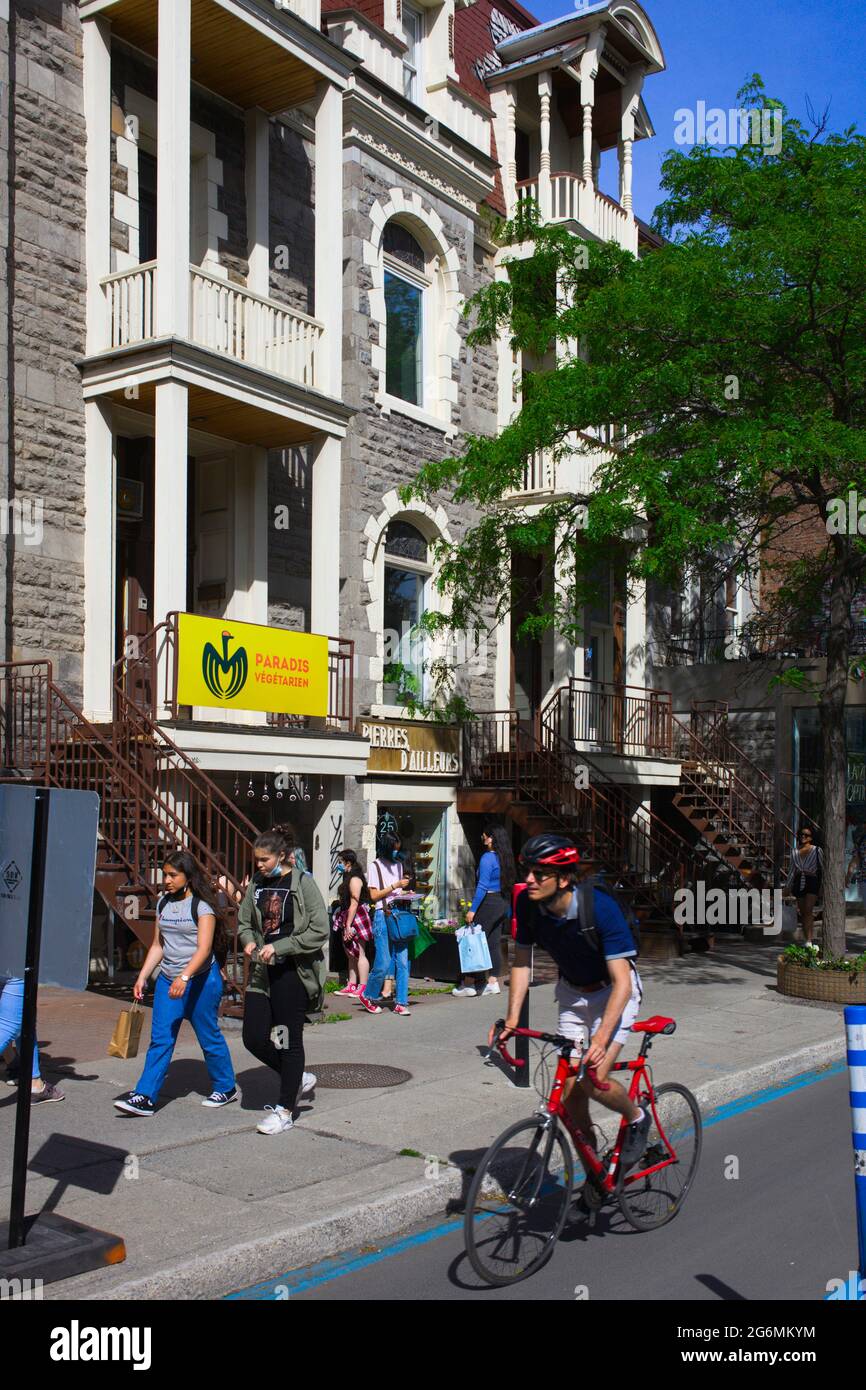 Typical quebec hi-res stock photography and images - Alamy