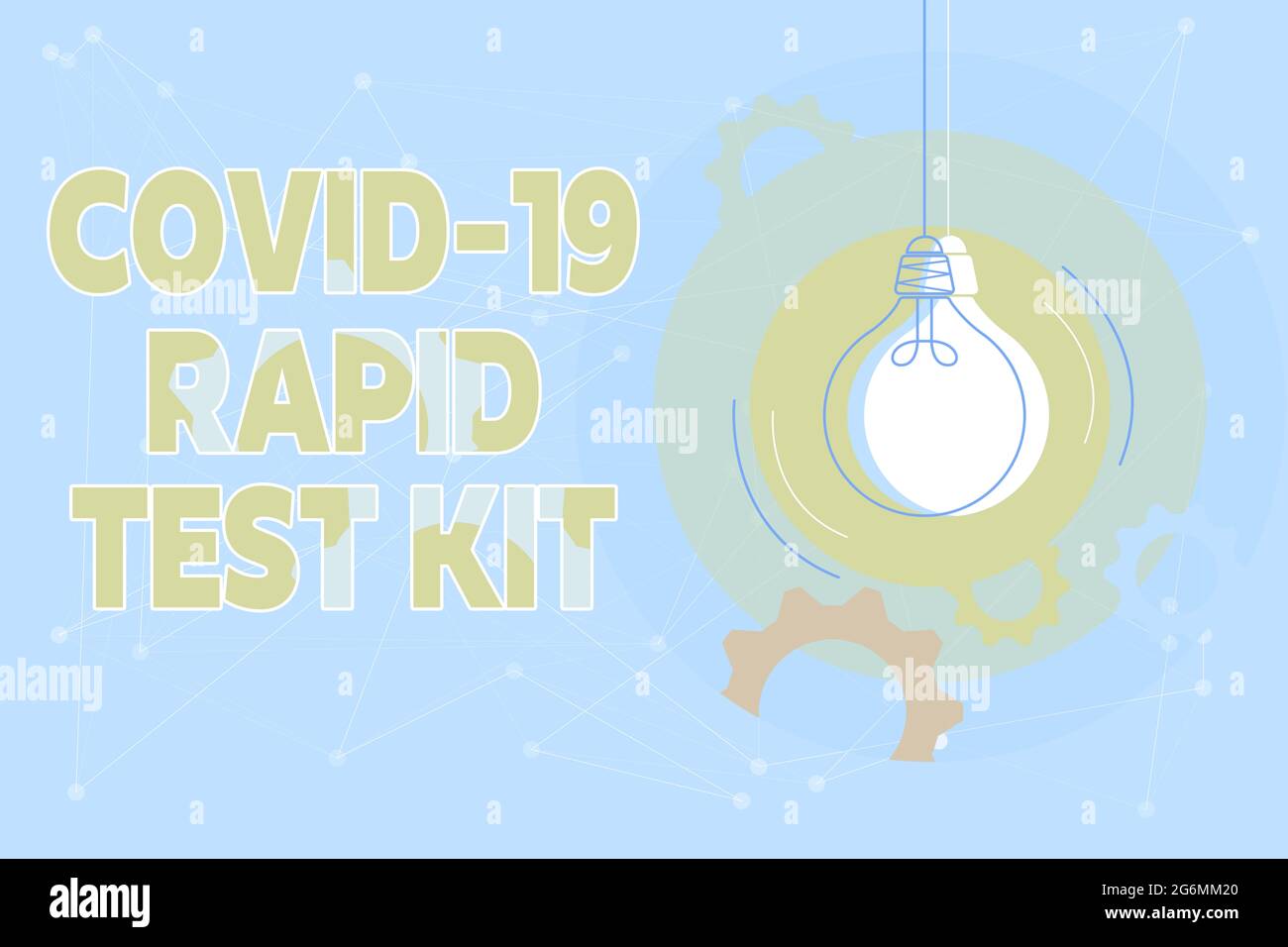 Conceptual display Rapid Test Kit. Conceptual photo Emergency medical ...