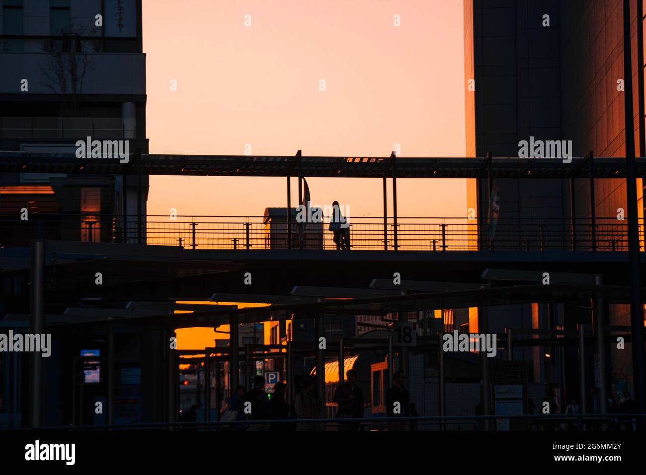 Vibrant evening colors hi-res stock photography and images - Alamy