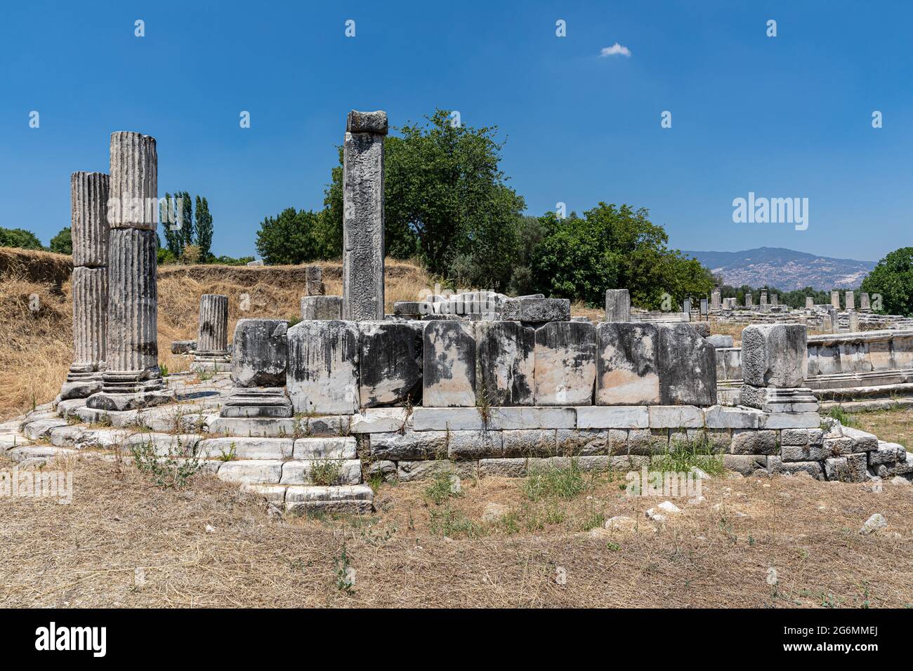 Ruins of the ancient city of Lagina, Yatağan, Muğla, Turkey Stock Photo - Alamy