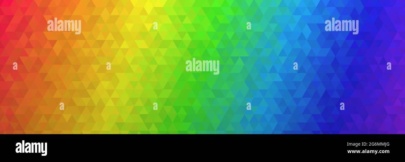 Low poly polygon background texture in colorful rainbow colors as a ...