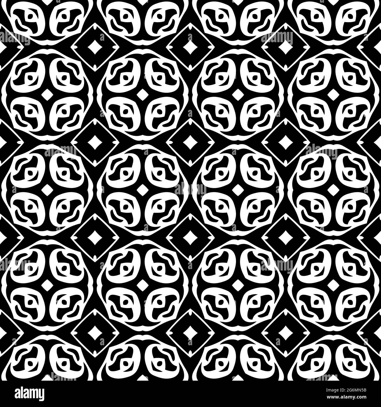 floral seamless pattern background.Geometric ornament for wallpapers ...