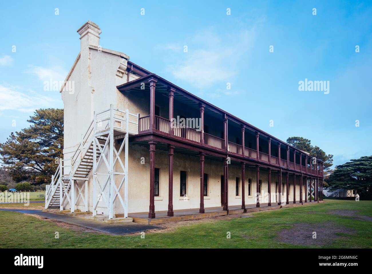 Point Nepean Quarantine Station in Australia Stock Photo - Alamy