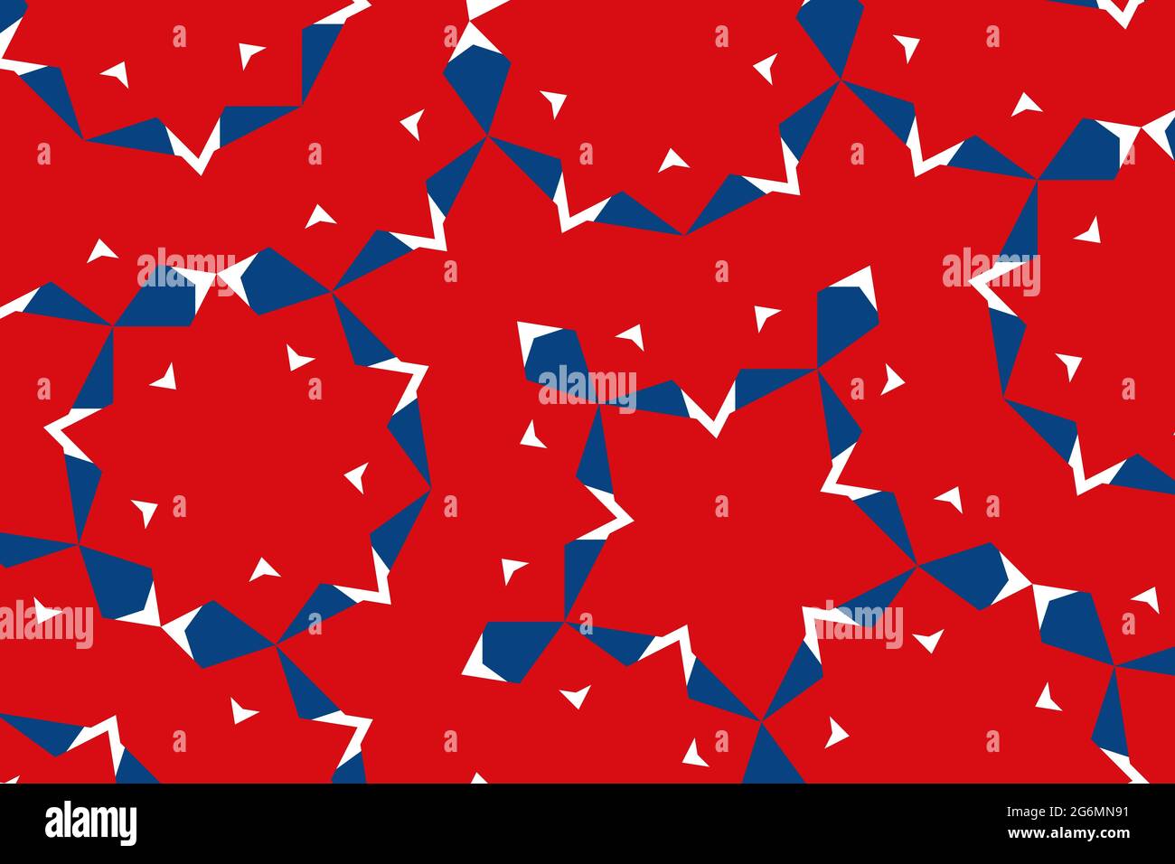 Simple geometric pattern in the colors of the national flag of Czech ...