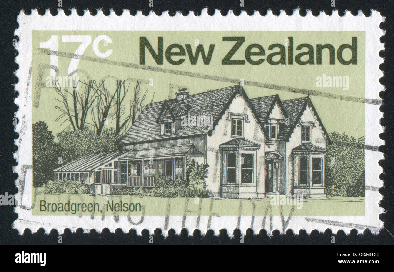 NEW ZEALAND - CIRCA 1980: stamp printed by New Zealand, shows ...